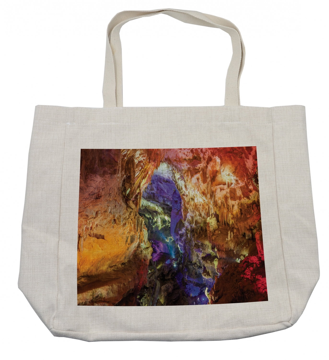 Natural Cave Shopping Bag, Inside View of Prometheus Cave in States ...