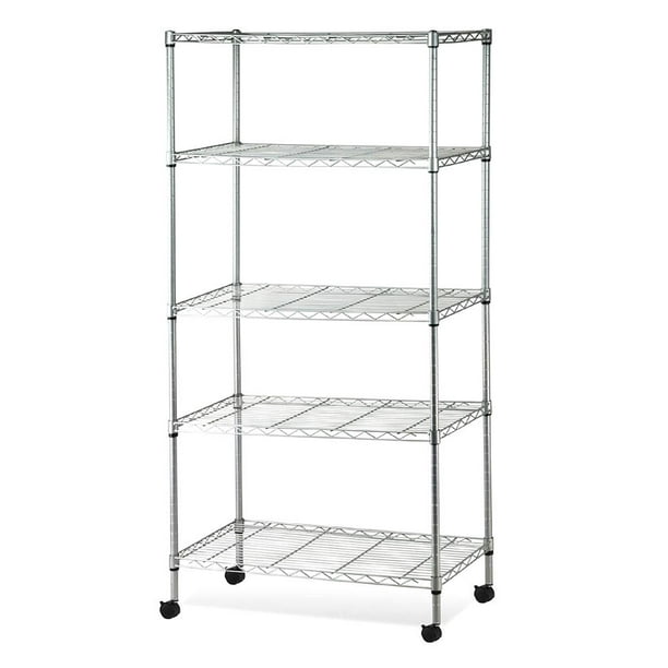 5-Tier 59"H Kitchen Bakers Rack Microwave Stand Kitchen Storage ...