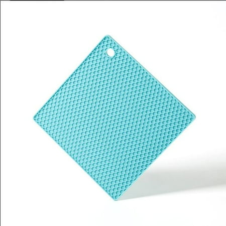 Silicone Trivets Mats Square Silicone Rubber Pot Holder Trivet Mat ...