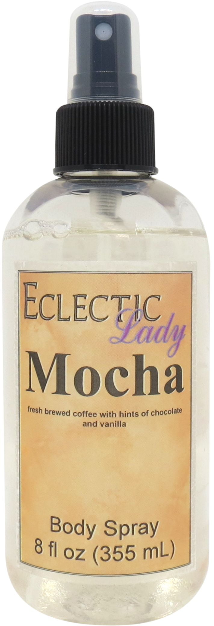 Mocha Body Spray, Eclectic Lady, Hydrating Mist, Unisex (Double ...
