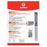 Red Devil Self Adhesive Onetime Fiber Mesh Crack Patch for Drywall ...