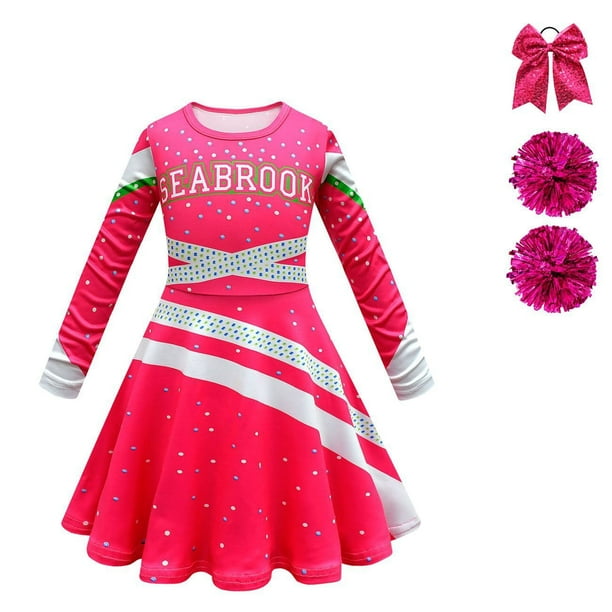 Zombies Girls Cheerleader Costumes Dress Halloween Cosplay Outfits ... Zombies Girls Cheerleader Costumes Dress Halloween Cosplay Outfits ...