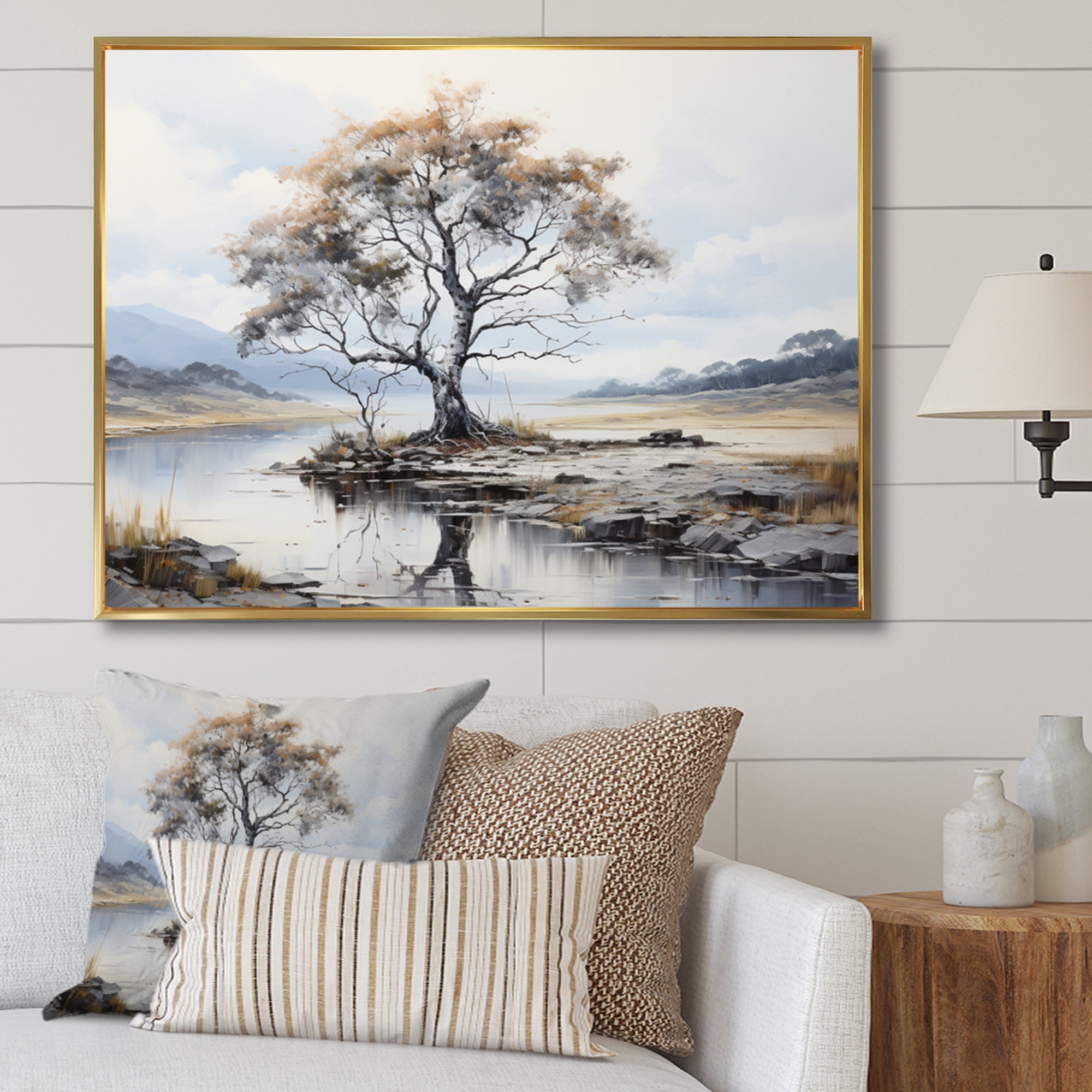 Click here for Designart Minimalism Framed Wall Art Decor  Minima... prices