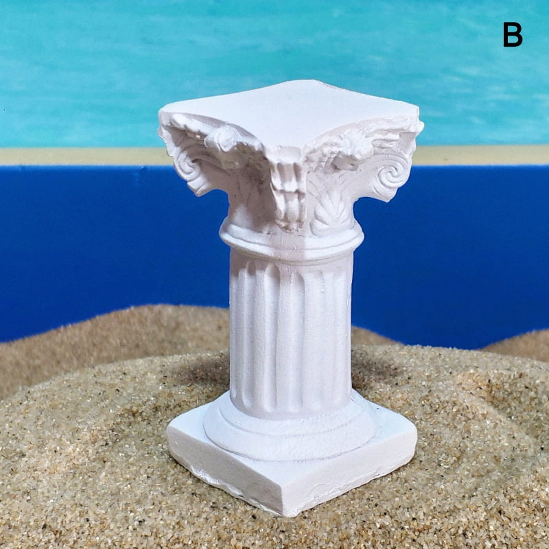 Roman Column Model Miniature for Sand Table Scenery Layout Accessory ...