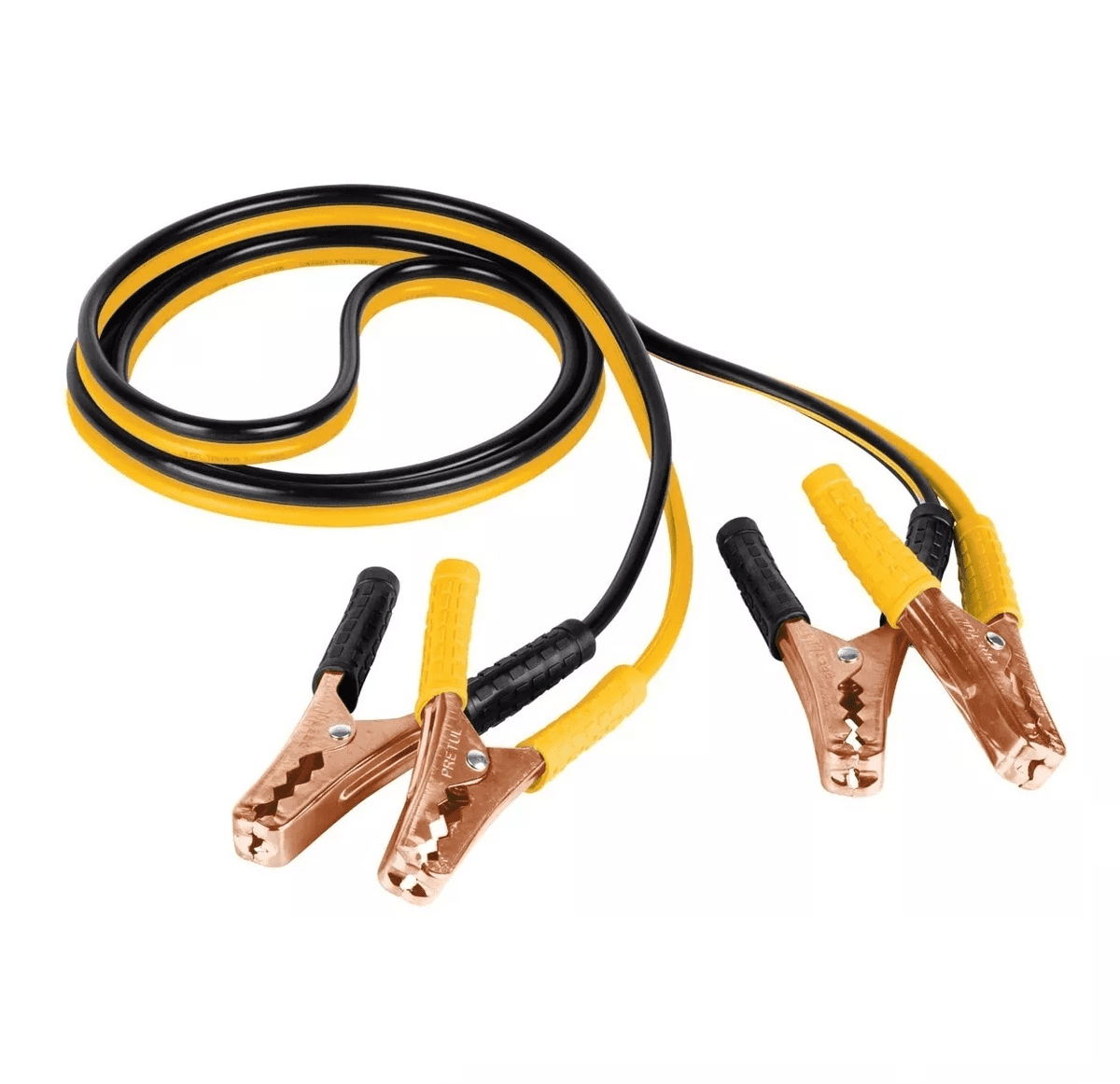 Juego de Cables para Pasar Corriente Belug 10 AWG 2.5 m amarillo/negro ...