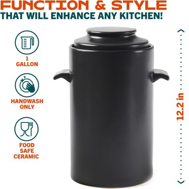 Ohio Stoneware Numbered Pickling and Fermenting Crock 2 Gallon ...