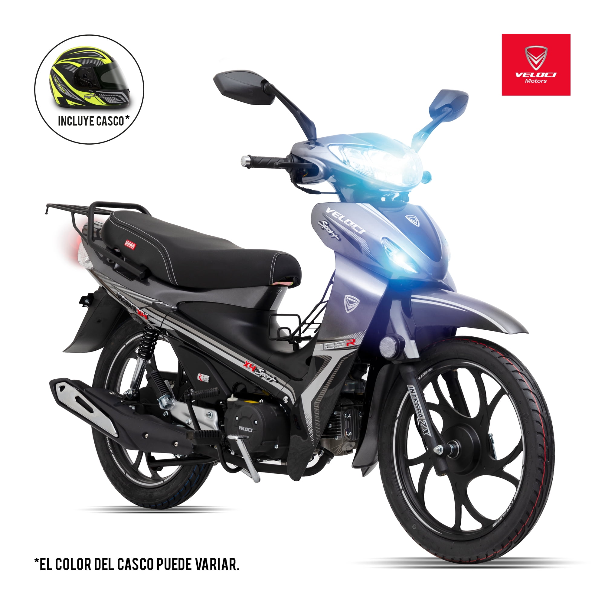 Motocicleta Veloci Argent X4 125cc Plata 2025 | Walmart en línea