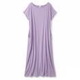 Plus Size Summer Maxi Dress for Women Oversized Short Sleeve Caftan ...