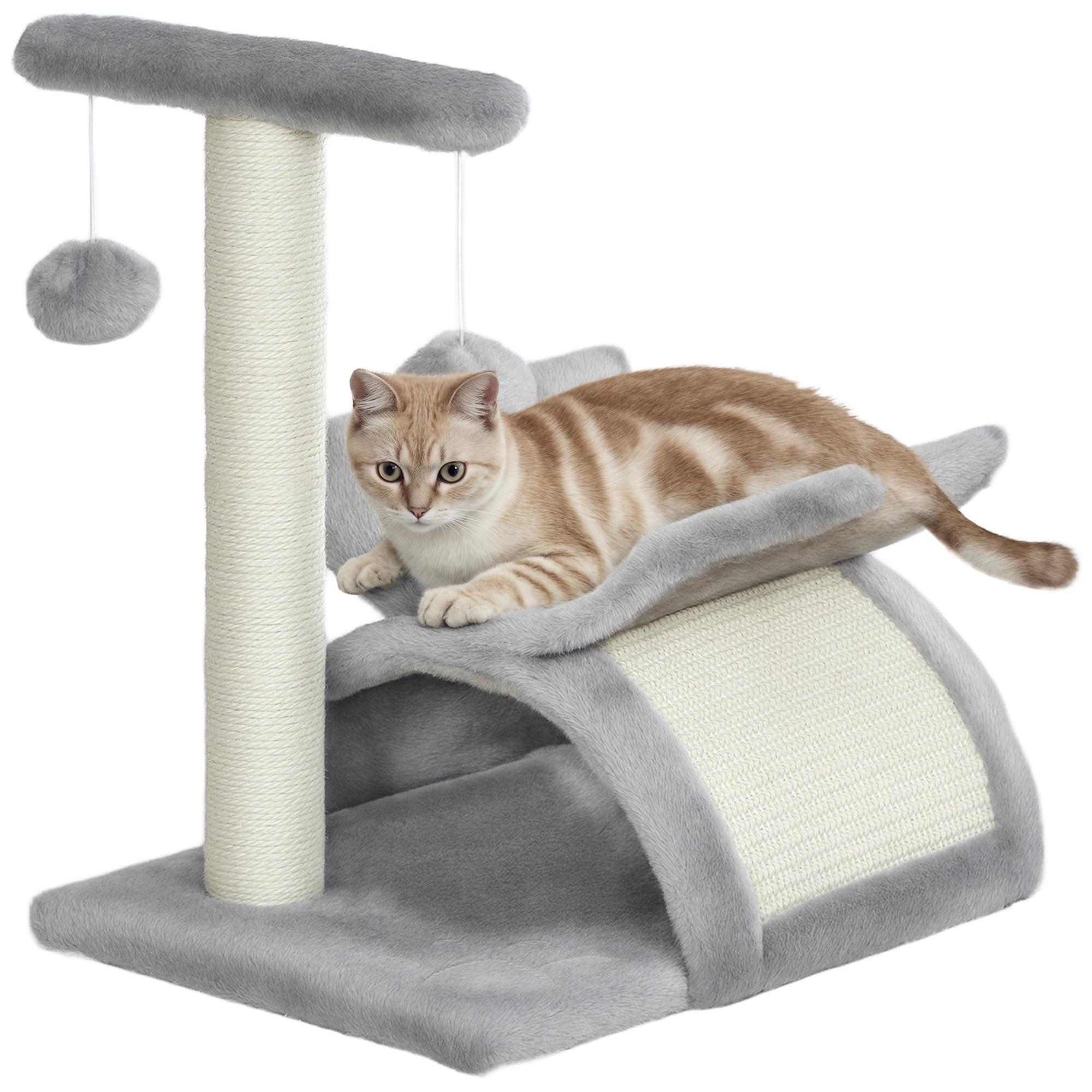 Click here for Pawhut 17 Small Cat Tree  Cat Tower With Rotatable... prices