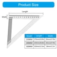 150/200/300mm Triangles Ruler Stainless Steel Drafting Triangles Square ...