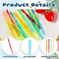 200 PCS Plastic Mini Fruit Forks, Colorful 4 Inch Appetizer Forks ...
