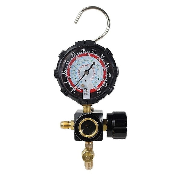 High Pressure Gauge for R410A R22 R404A Single Manifold Gauge with ...