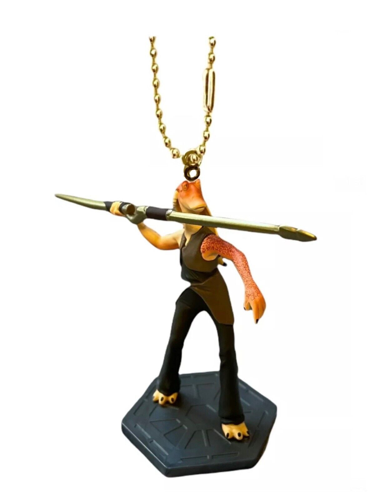 Star Wars Jar Jar Binks Keychain Dangler Figure Figurine Sith Lord PVC ...