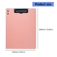 Clipboard Organiser With Vertical Metal Clip 9.25x12.59Inch Standard ...