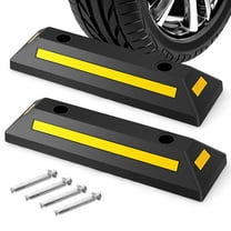 Yescom Premium Rubber Parking Block, 2 Packs, 22" Heavy Duty Vehicle ...