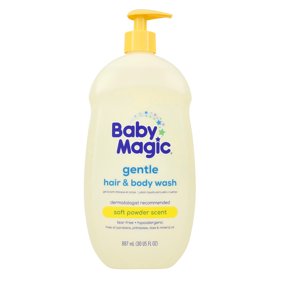Baby Magic Hair and Body Wash, Soft Powder Scent, 16.5 fl oz - Walmart.com