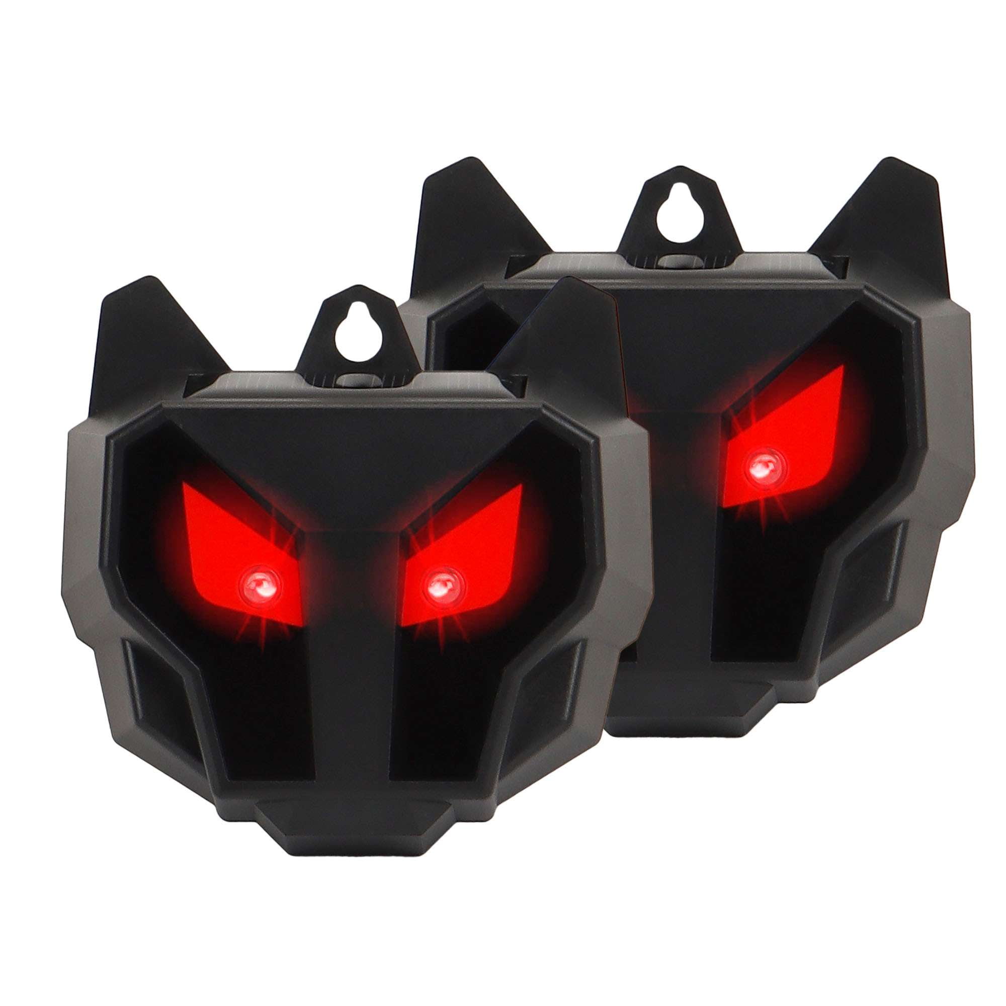 Deago 2 Pack Solar Nocturnal Animal Repeller Predator Deterrent with ...