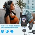 Bluetooth Receiver, Wireless Portable 3.5mm Aux Car Adapter, Bluetooth ...