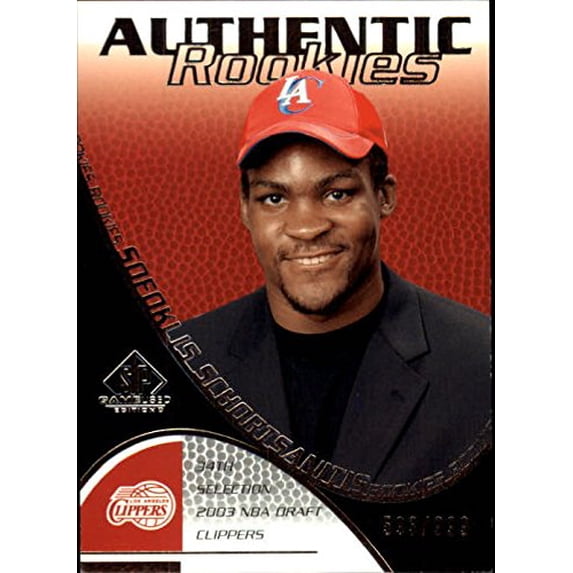 2003-04 SP Game Used Gold #47 Brian Grant /100 NBA Basketball Trading ...