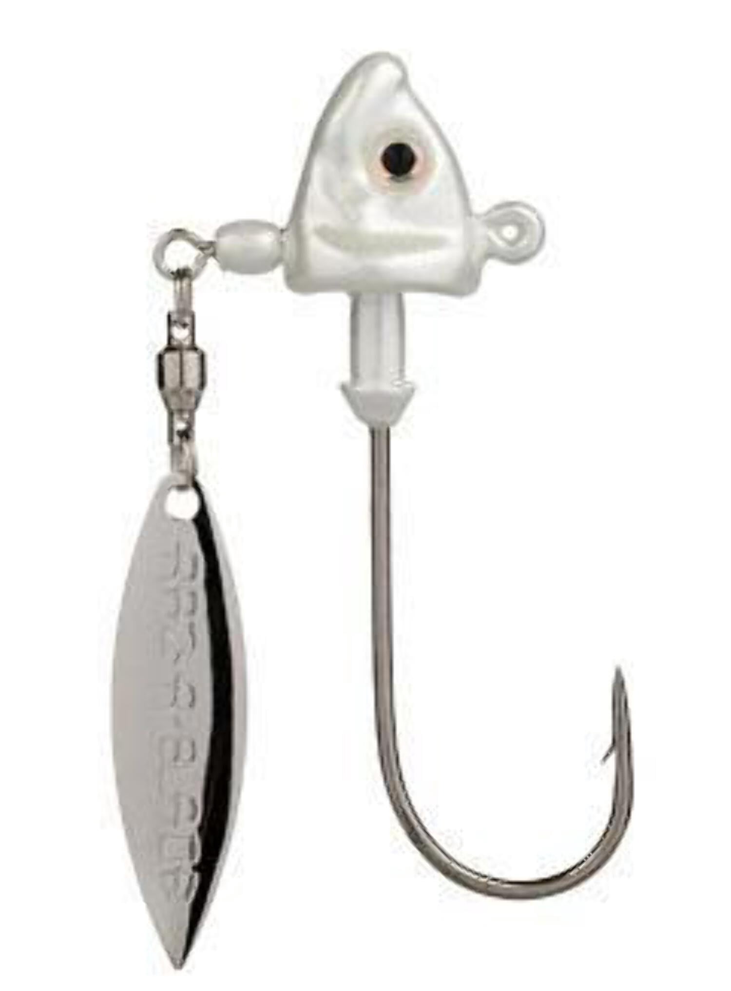 Strike King TGSPH34-84 Tour Grade Spin Jig Head 3/4 oz Pearl 1 Pack ...