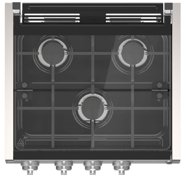 Magic Chef MCSCTG24S 24" Stainless Steel Gas Cooktop With 4 Burners ...