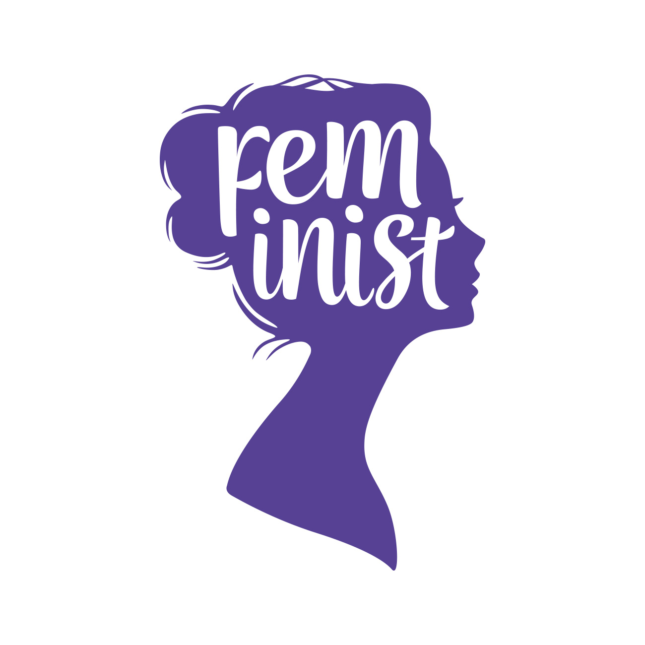 Feminist Sticker Decal Die Cut - Self Adhesive Vinyl - Weatherproof ...