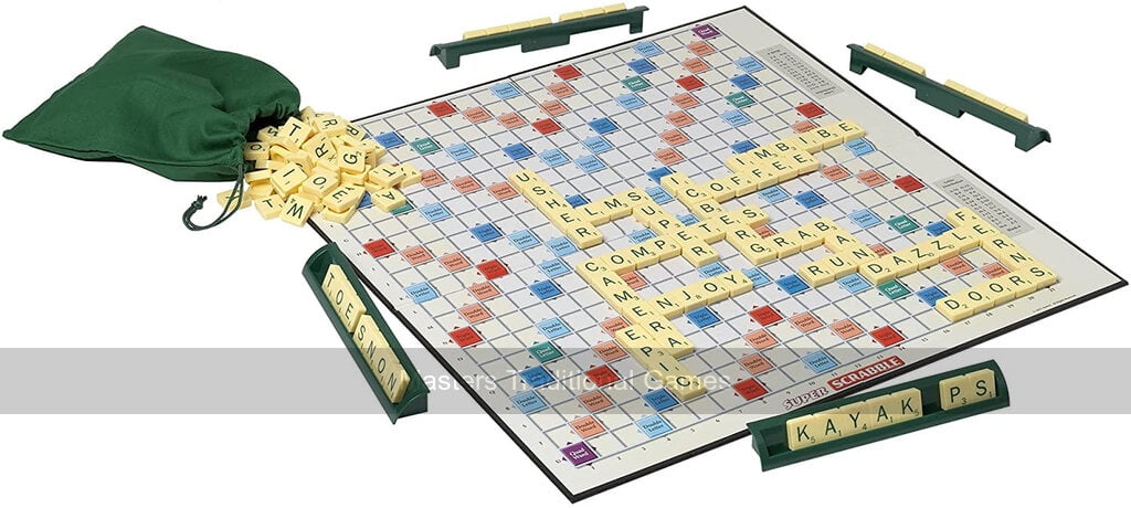 Super Scrabble (giant Scrabble board with twice as many tiles) - Walmart.com