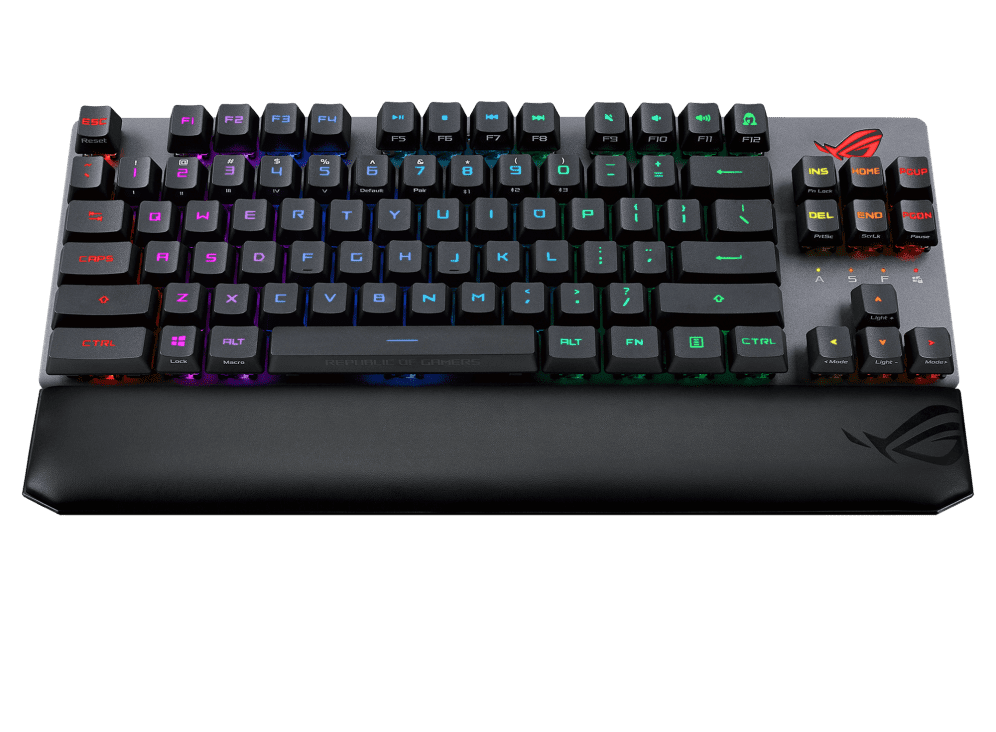 Buy ASUS ROG Strix Scope RX TKL Wireless Deluxe - 80% Gaming Keyboard ...