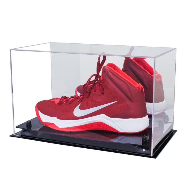 Deluxe Acrylic Large Shoe Display Case for Basketball Shoes Soccer ...