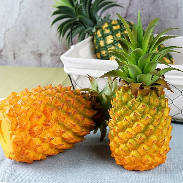 SMihono Pineapple Fake Fruit Pineapple Plastic Pineapple Window ...