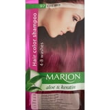 Marion Gray Hair Color Shampoo Hair Dye Kit with Aloe and Keratin #61 ...
