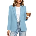 Abomasnow Women's Blazers Dressy Casual Open Front Long Sleeve Work ...