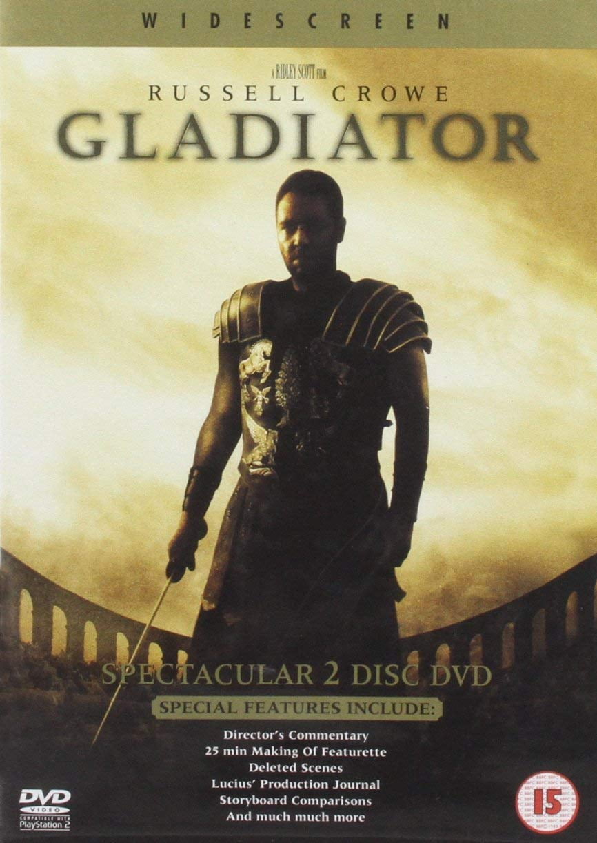 Gladiator 2-Disc DVD Region 2 NEW - Walmart.com