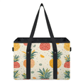 ADECORIVY Colorful Fruit Pineapple Reusable Grocery Bags, Foldable ...