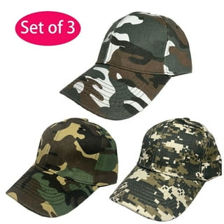 Men Baseball Cap Military Army Camo Hat Trucker Snapback Sport ...