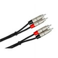 Hosa - HRR-003X2 - Dual REAN RCA to Dual REAN RCA Pro Stereo Cable - 3 ...