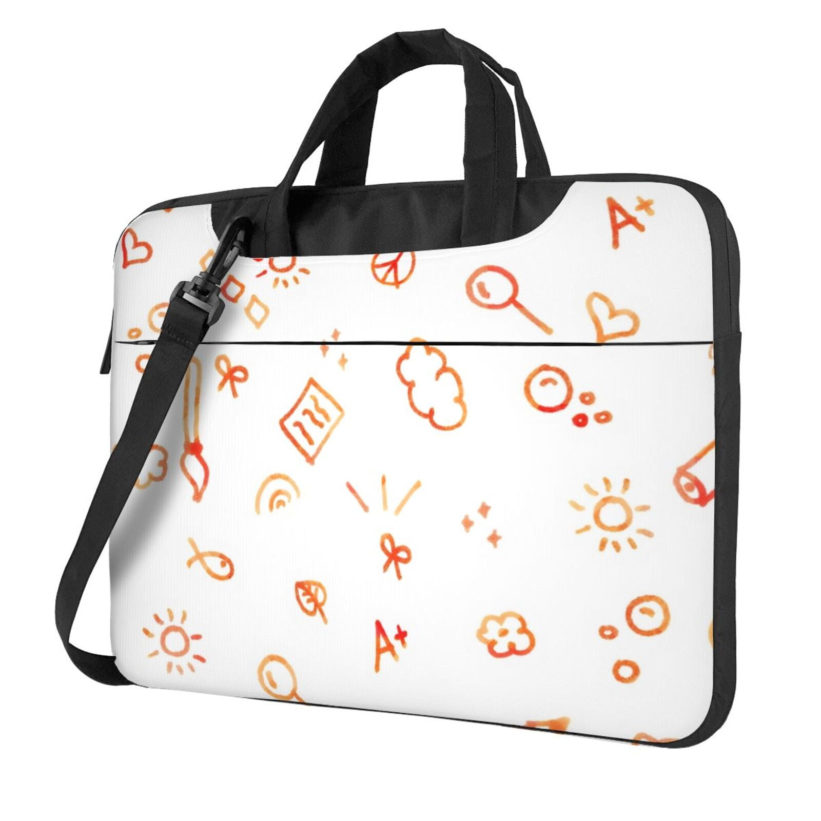 Back to School Doodles Laptop Bag, 13 inch Laptop or Tablet, Business ...