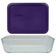 Pyrex Large 9x13 Glass Baking Dish, Easy Grab, Covered with Airtight ...
