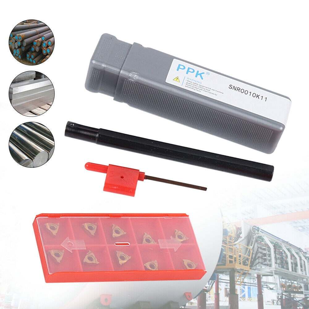 Threaded Tool Holder Internal Lathe Threading Boring Bar Turning Tool ...