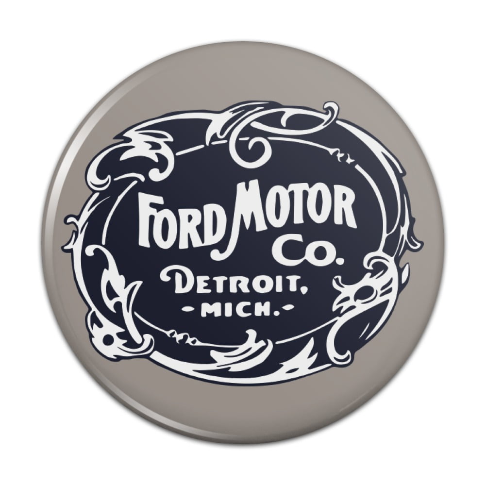 Ford Motor Company Vintage Logo Kitchen Refrigerator Locker Button ...