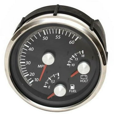 Faria Newport SS 4" Multifunction Gauge - Walmart.com