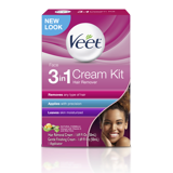 Veet 3-in-1 Face Cream Kit Hair Remover - Walmart.com
