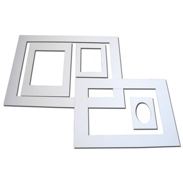 Pacon Pre-Cut Mat Frame, Assorted Sizes, Assorted Colors, Pack of 60 ...