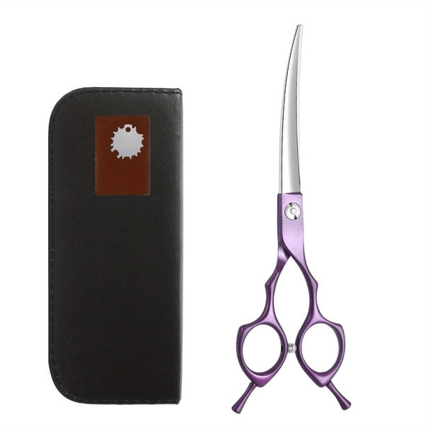 Dog Grooming Scissors Curved Scissors For Dog Grooming 6.5 Inch Curved ...