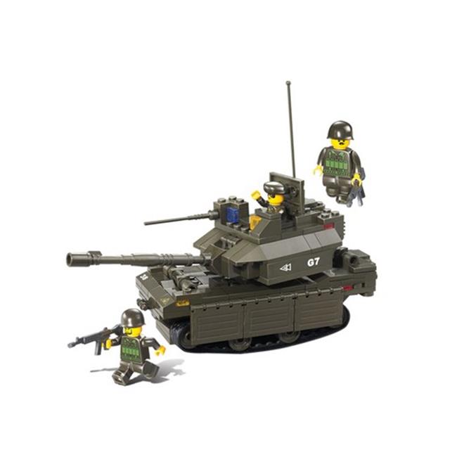Sluban Interlocking Bricks M1a2 Abrams Tank - Walmart.com