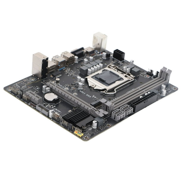 PC Motherboard, Dual Channel 1 PCIe X16 Desktop Motherboard DDR3 for ...