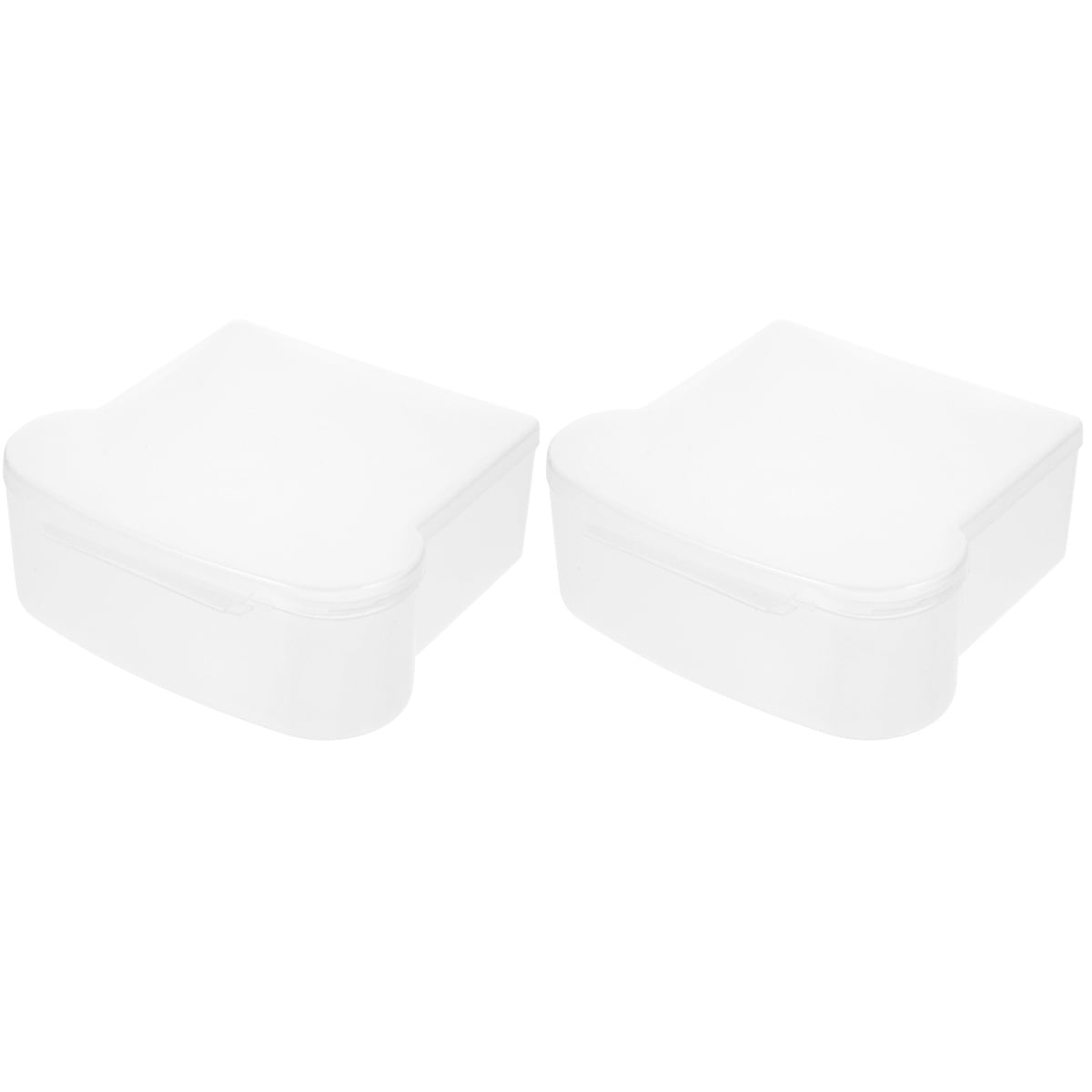 BESTONZON 2pcs Sandwich Food Holder Portable Bento Box Lunch Box Multi ...