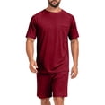 BRANROY Mens Pajamas Set Comfy Lightweight - Summer Pajamas for Men ...