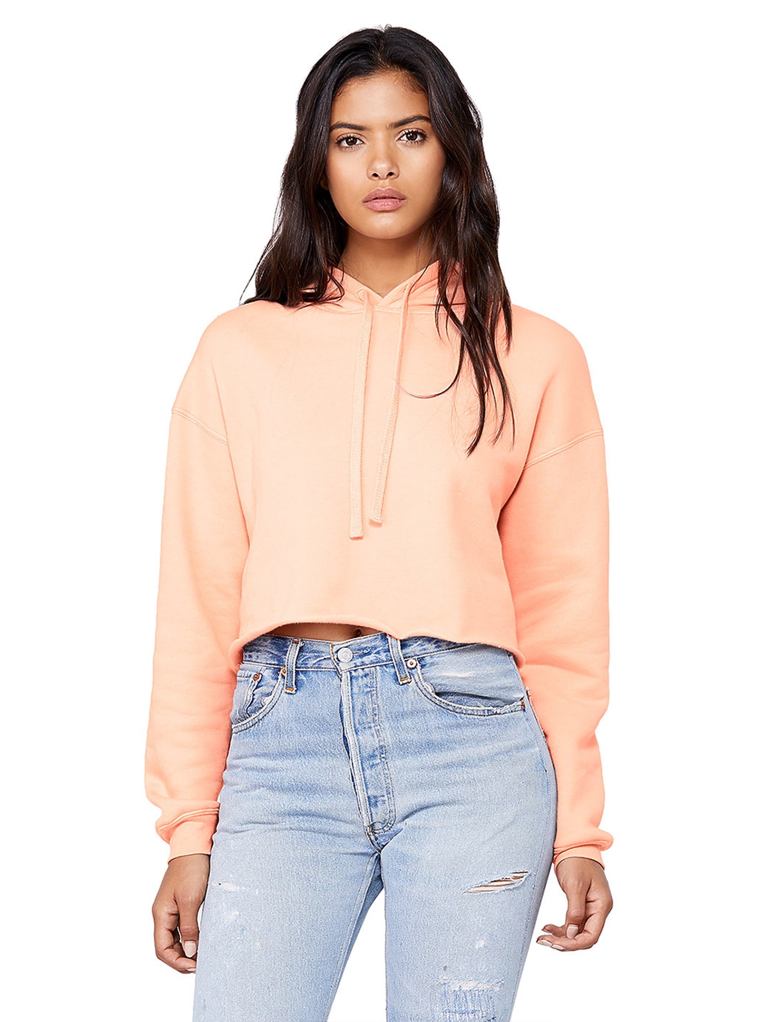Cropped Hoodie Crop Top Sweatshirt Hoodie Cropped Top Crop Womens Crop