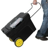 Stanley Rolling Toolbox, Mobile Open Portable, 033026R Resin Tool Chest ...
